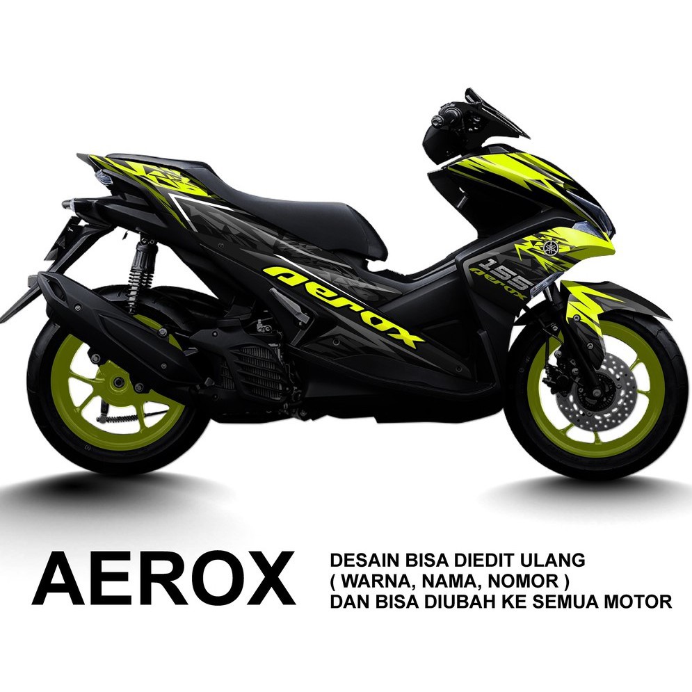 Jual Decal Aerox Old Full Body Yamaha Sticker Aerox 155 2017 2018 2019 ...