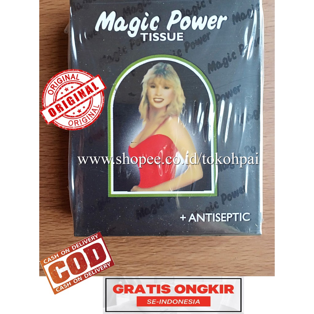 Jual Tissue magic power antiseptic /Magic Power Tissue/ Tisu Magic ...