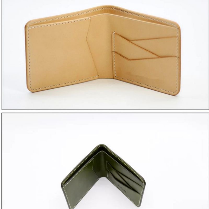 Jual Pola Dompet Kulit Handmade - DIY Acrylic Card Holder Wallet ...