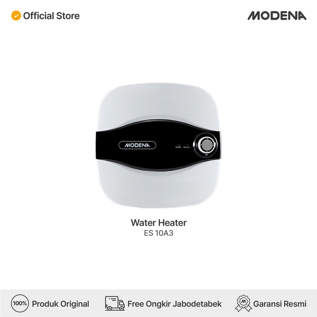 Jual MODENA Electric Water Heater - ES 10A3 (10 Liter) | Shopee Indonesia