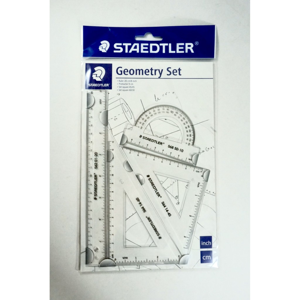 Jual Penggaris Geometri Set Staedtler | Shopee Indonesia