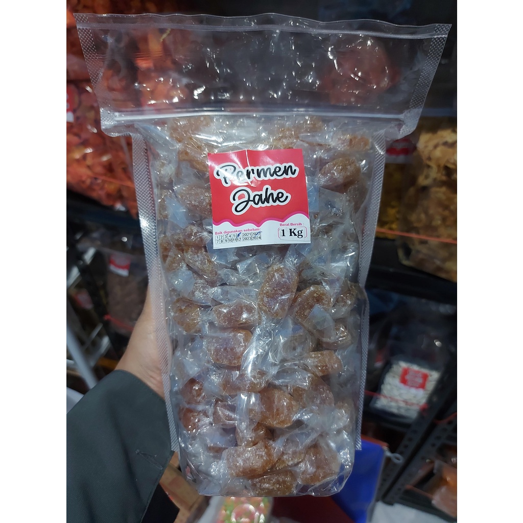 Jual Permen Jahe Tingting 1 kg | jinger candy | permen pedas jahe ...
