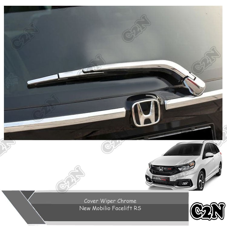 Jual Cover Wiper Rear Wiper Cover Chrome Mobilio Facelift Rs | Shopee ...
