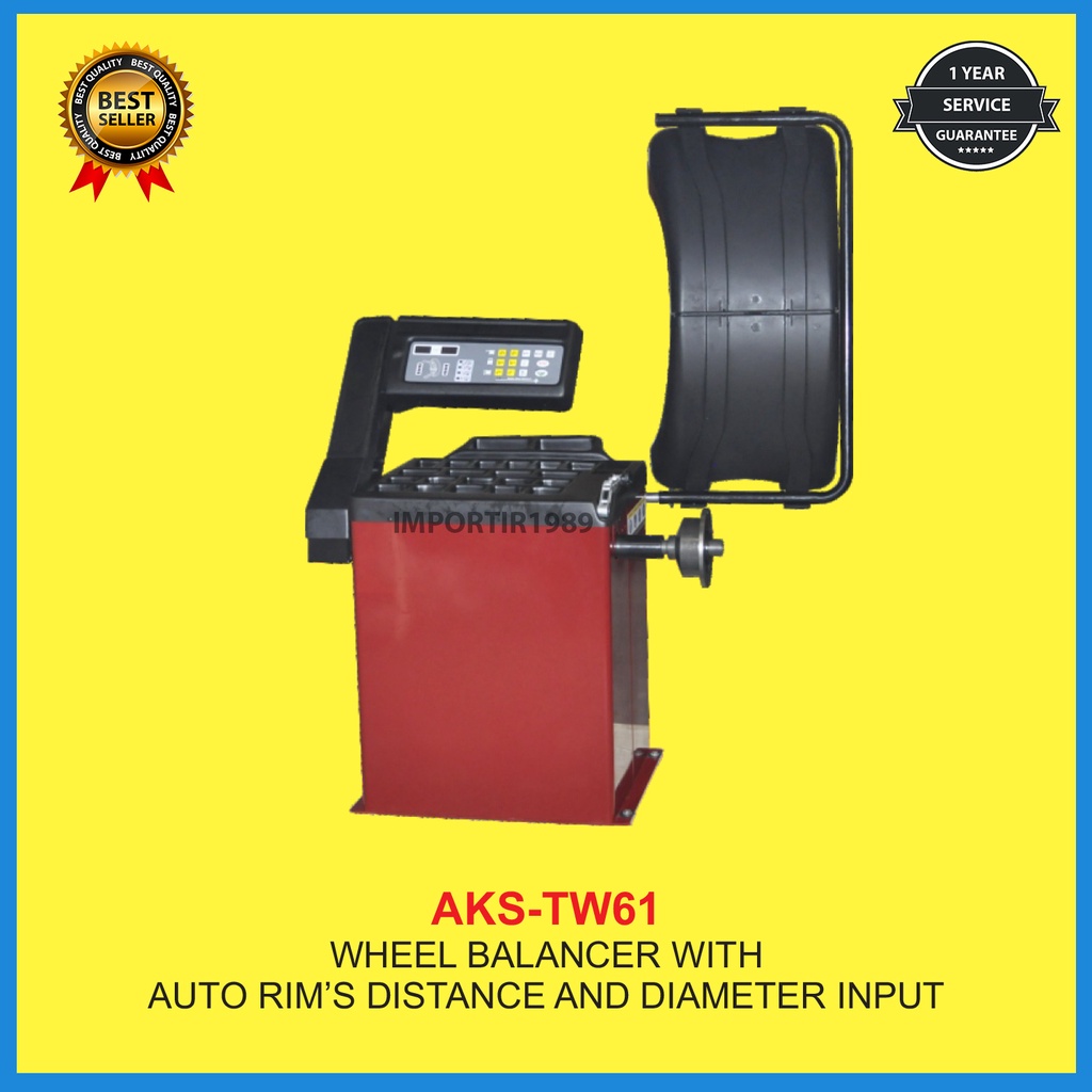 Jual Mesin Balancing Ban Mobil Otomatis - Wheel balancer 0.37Kw 220V ...