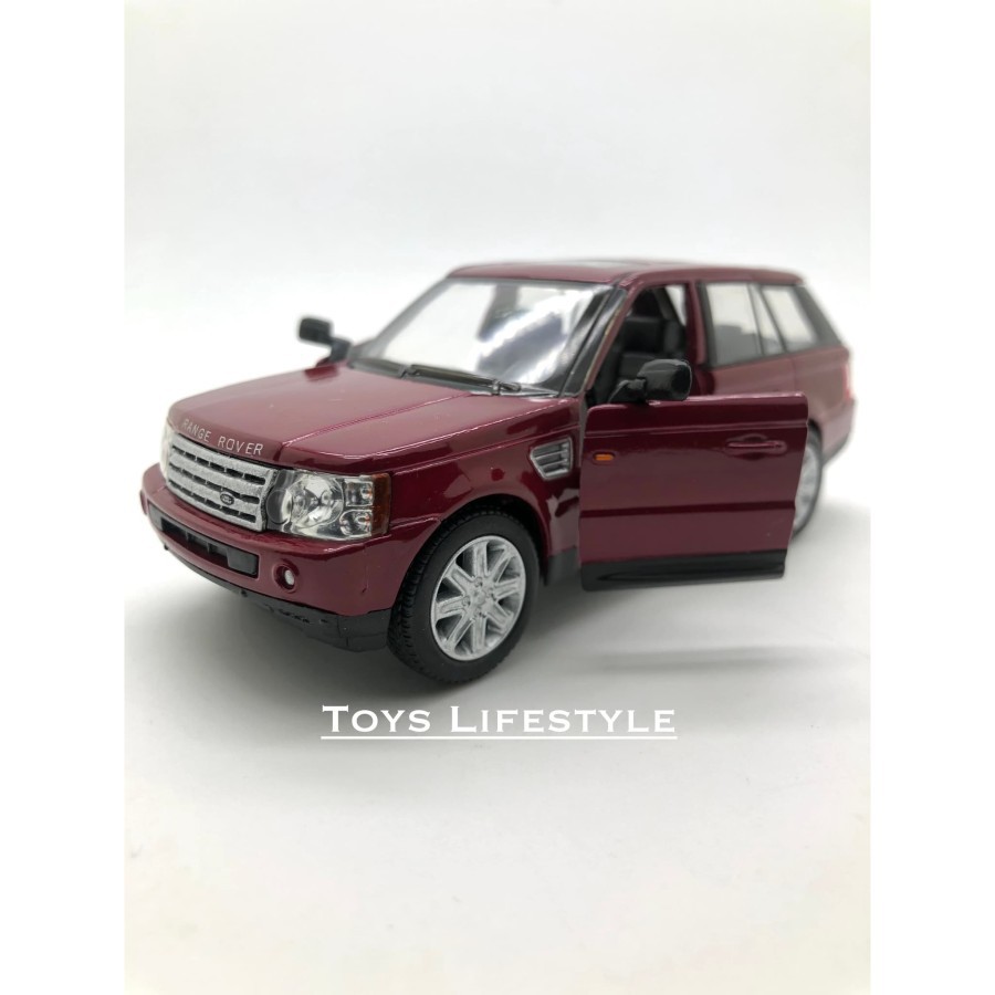 Jual Kinsmart Diecast - Range Rover Sport Skala 1:38 (Merah) | Shopee ...