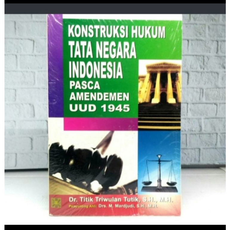 Jual Buku Rekonstruksi Hukum Tata Negara Indonesia Pasca Amendemen Uud 1945drtitik Original 