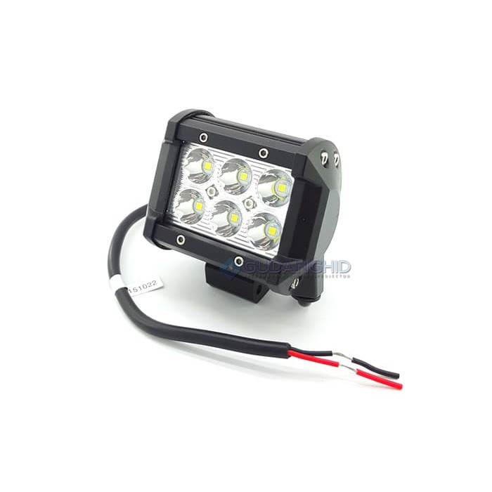 Jual Lampu Tembak Sorot LED Cree 18W 6 Mata LED Spot Light Work Light | Shopee Indonesia