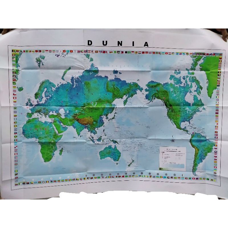Jual PETA DUNIA SUPER BESAR | Shopee Indonesia