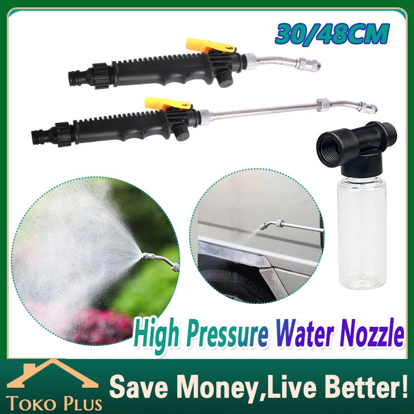 Jual Semprotan Air Cuci Motor Mobil+Tempat Sabun Stick Jet Gun Spray ...