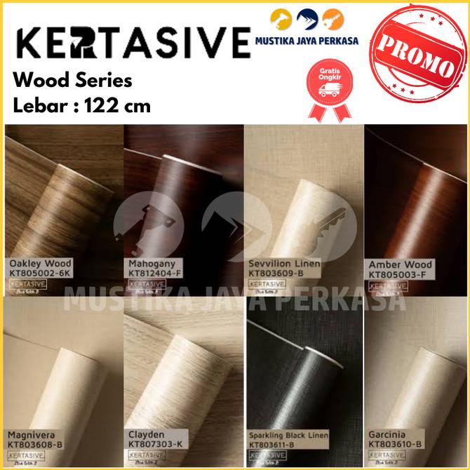 Jual Kertasive WoodSeries Lengkap Decosheet Sticker PVC Interior ...