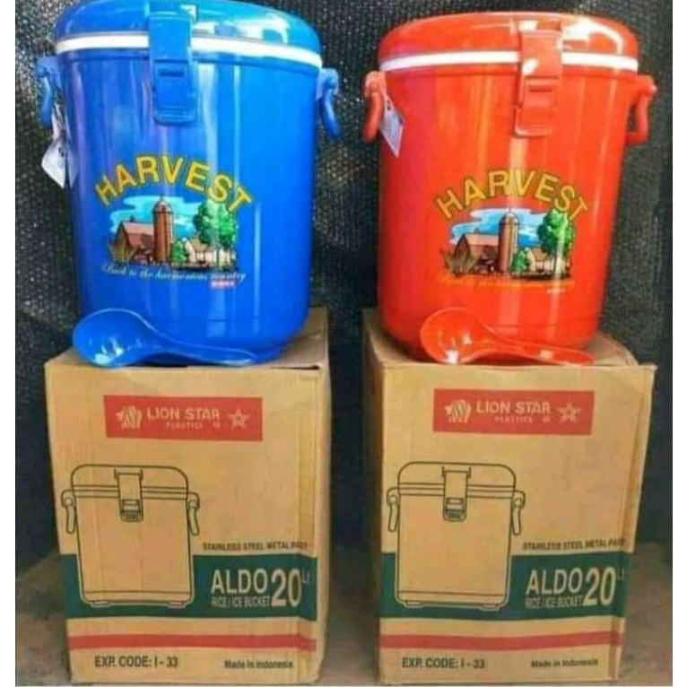 Jual Rice/Ice Bucket (Termos Nasi/Es) 20 Liter | Lion Star-Aldo ...