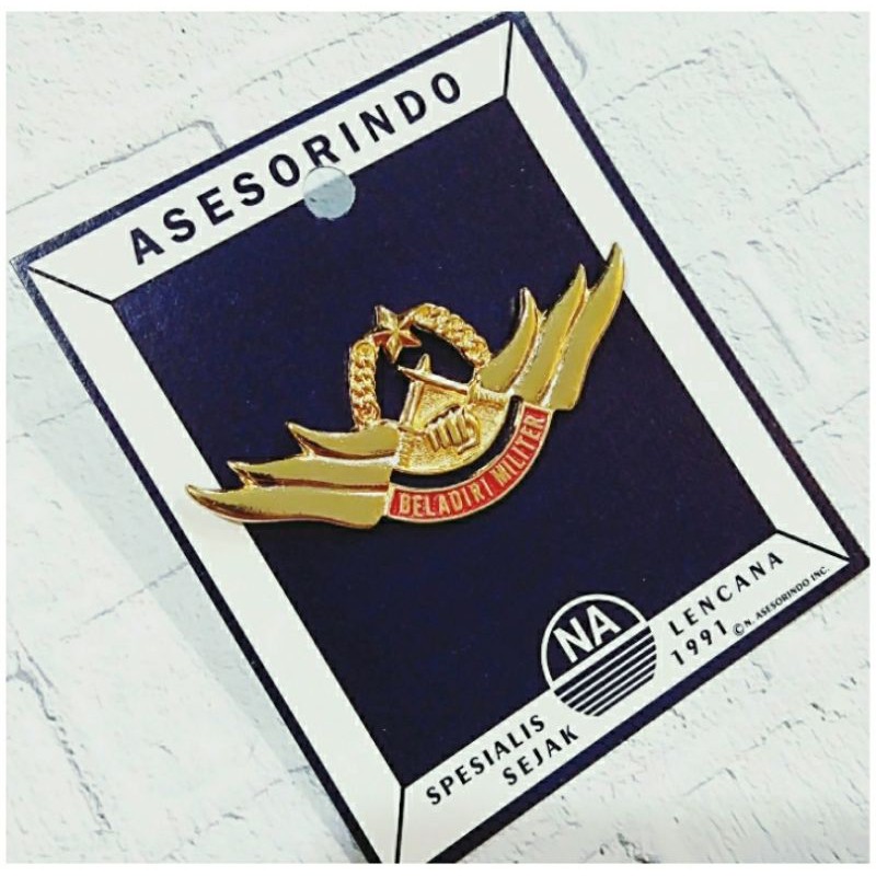 Jual WING / BREVET BELA DIRI MILITER - NA | Shopee Indonesia