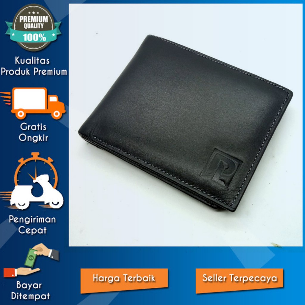 Jual Dompet kulit pria pendek ASLI FULL GRAIN kulit sapi ORI vintage ...