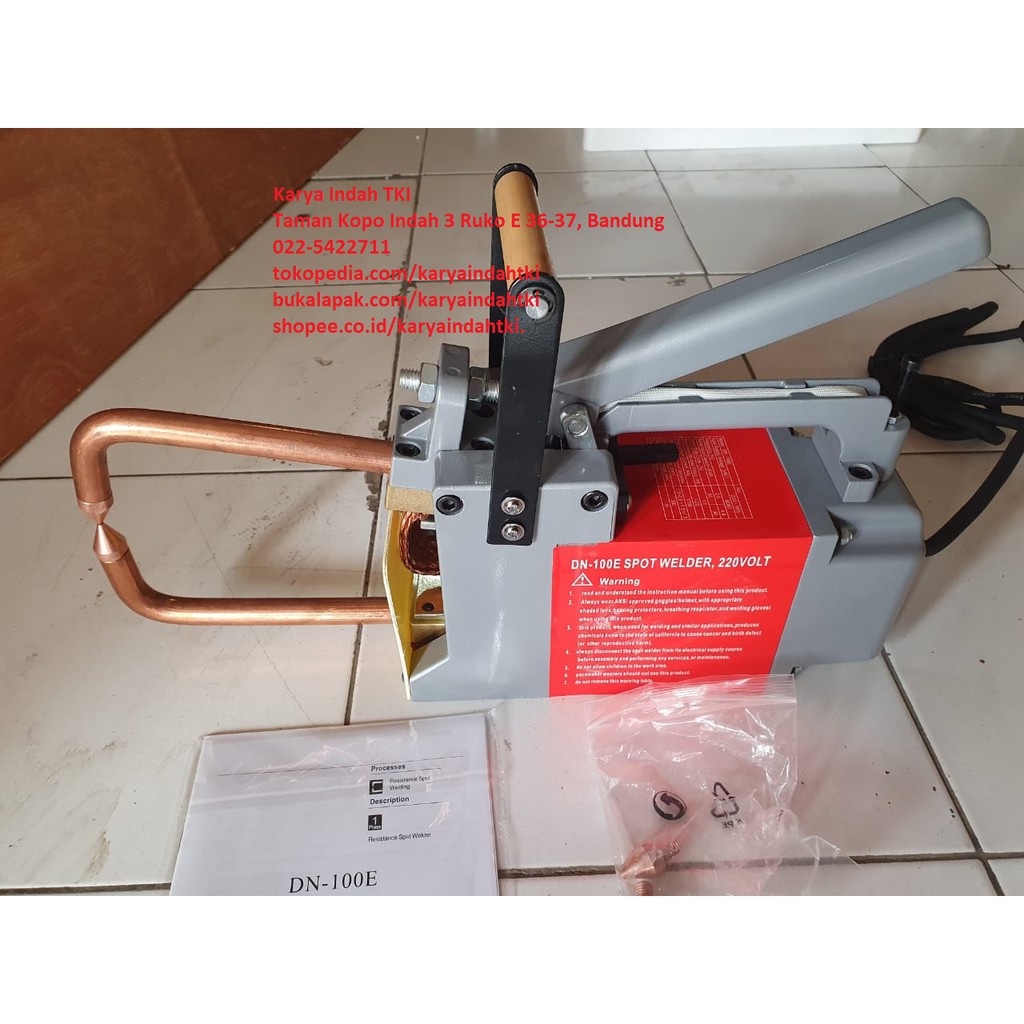 Jual DN-100E MINI SPOT STUD WELDING 2.5 KVA Welder Mesin Las Titik Plat ...