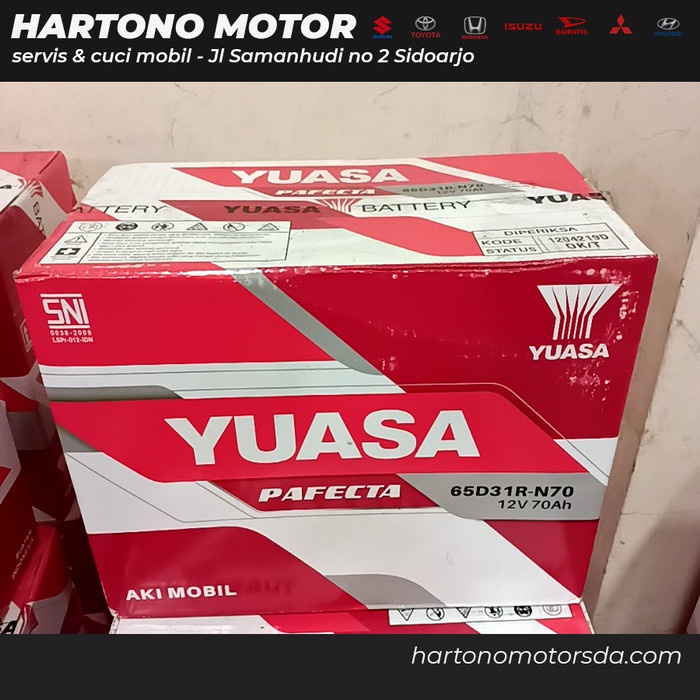 Jual YUASA AKI YUASA NS-70 UNIVERSAL | Shopee Indonesia