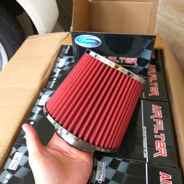 Jual Saringan udara air filter simota merah | Shopee Indonesia
