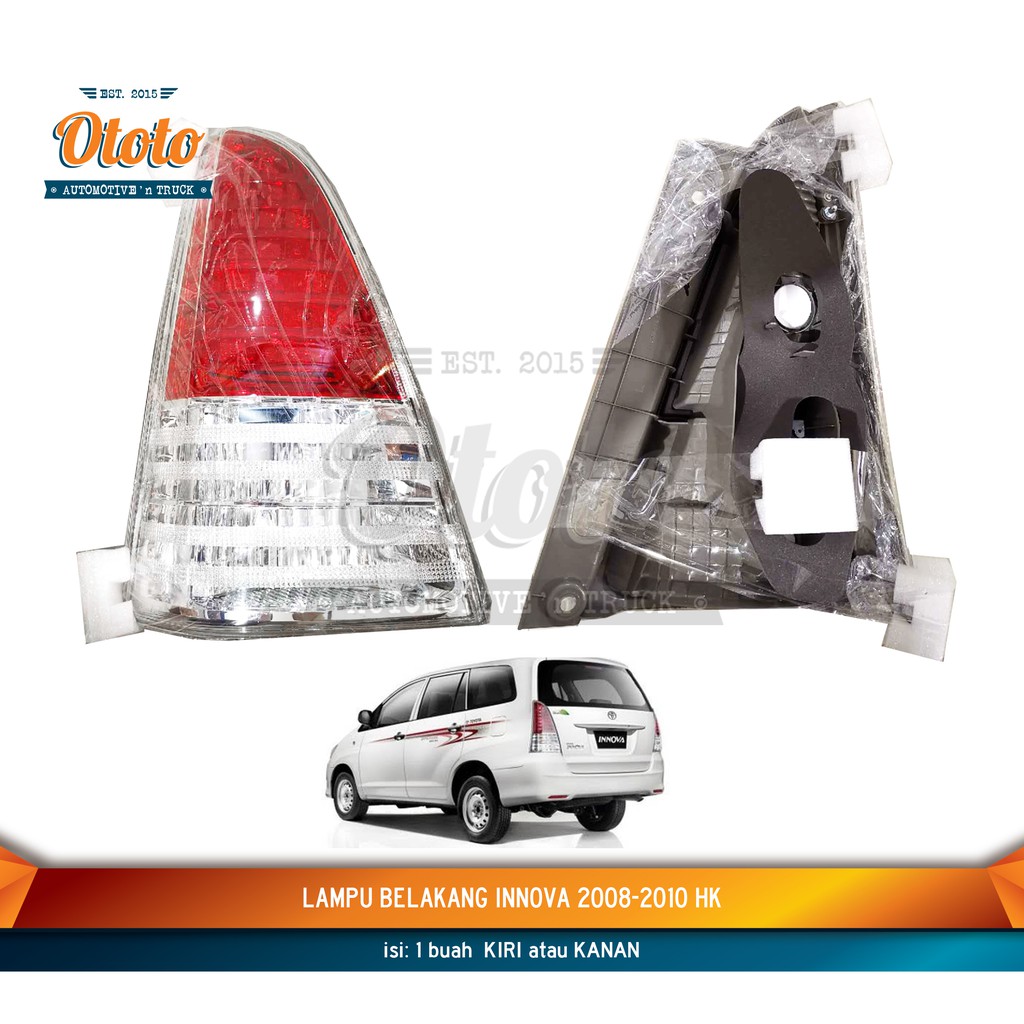 Jual Lampu Belakang Stop Lamp Assy Innova New 2008-2010 HK | Shopee ...