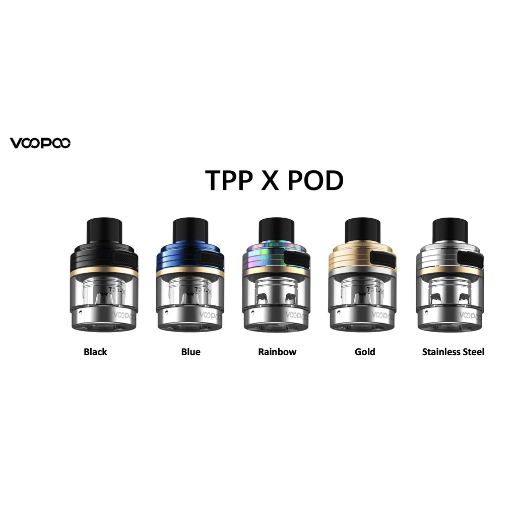 Jual TPP X POD TANK WITH 2 COIL & ADAPTER AUTHENTIC | Shopee Indonesia