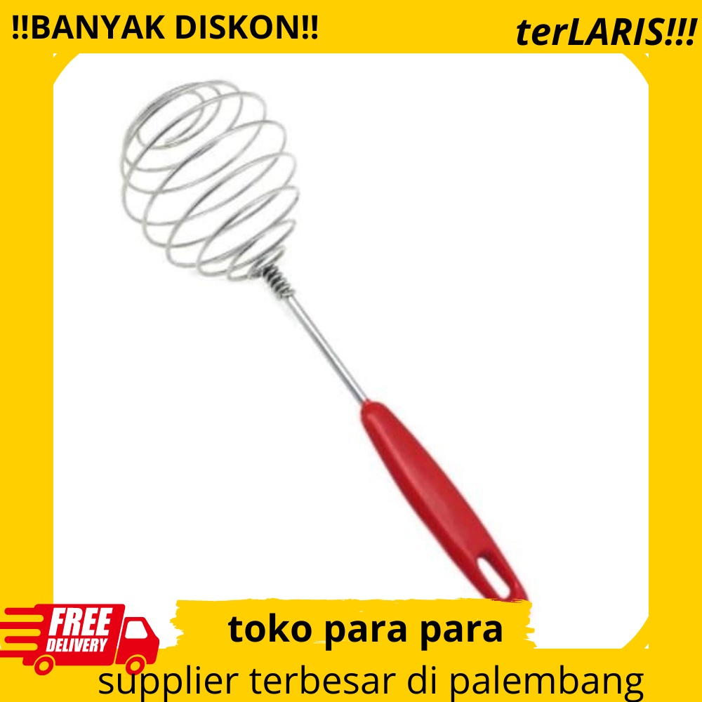 Jual Pengocok Telur Stainless Spiral Adonan Kue Telor Mutar Kocok ...