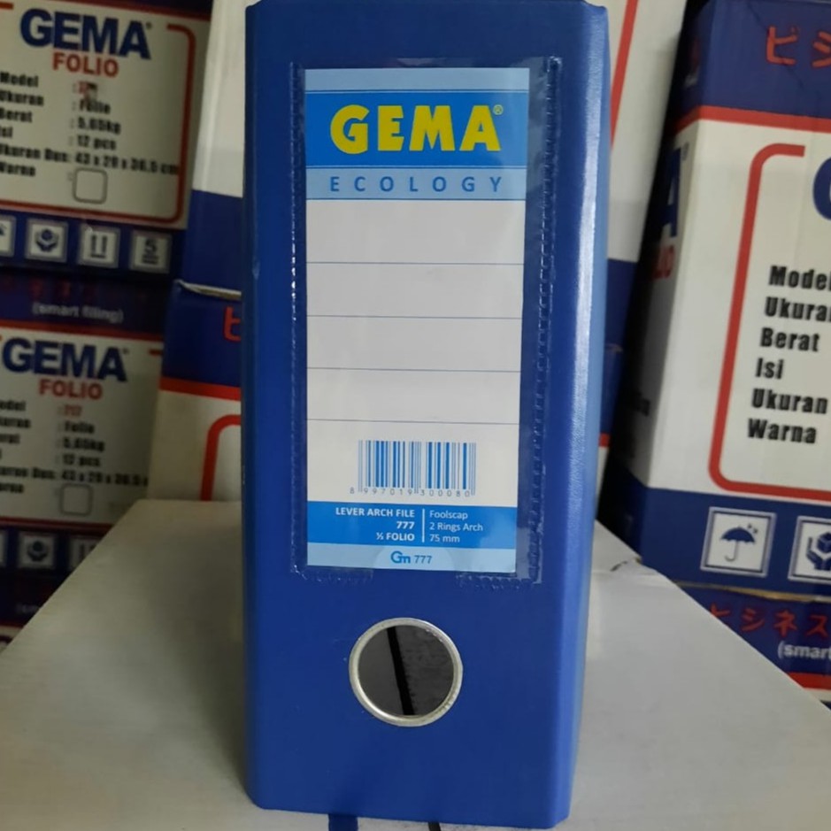 Jual Ordner File Binder Karton Kwitansi Voucher Setengah Folio Gema ...