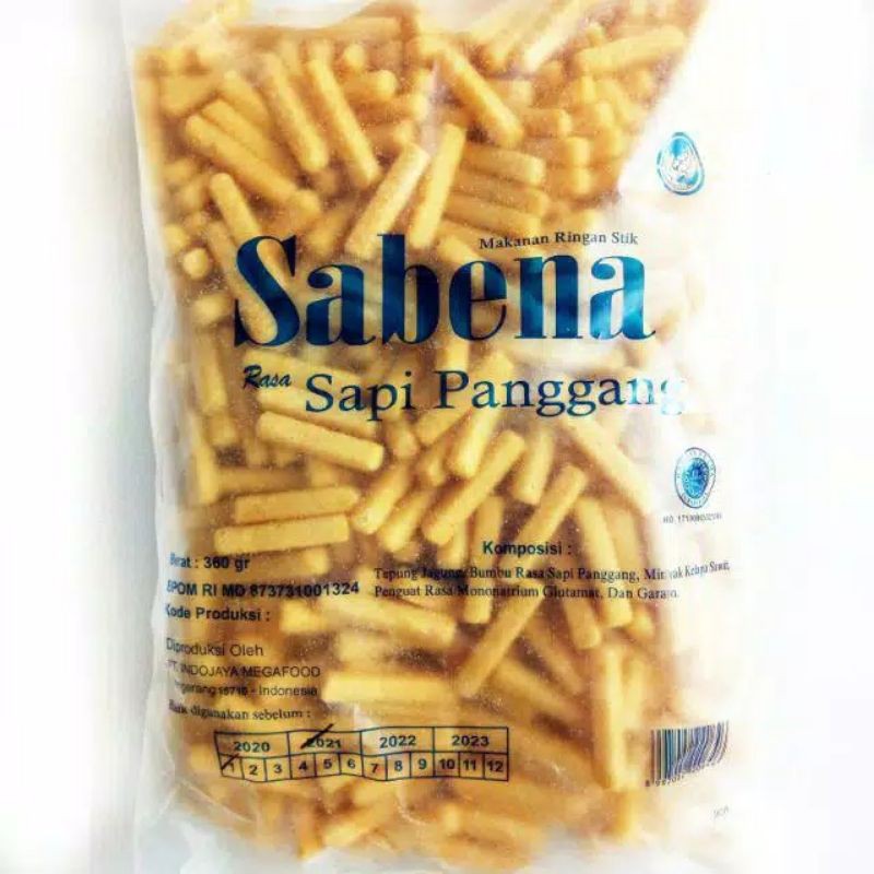Jual Snack stik SABENA/Stick SABENA/Stik chiki /Cemilan Enak / Aneka ...