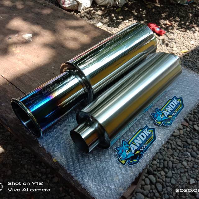 Jual Knalpot Mobil Spoon Sport+Resonator Ulir Nanas | Shopee Indonesia