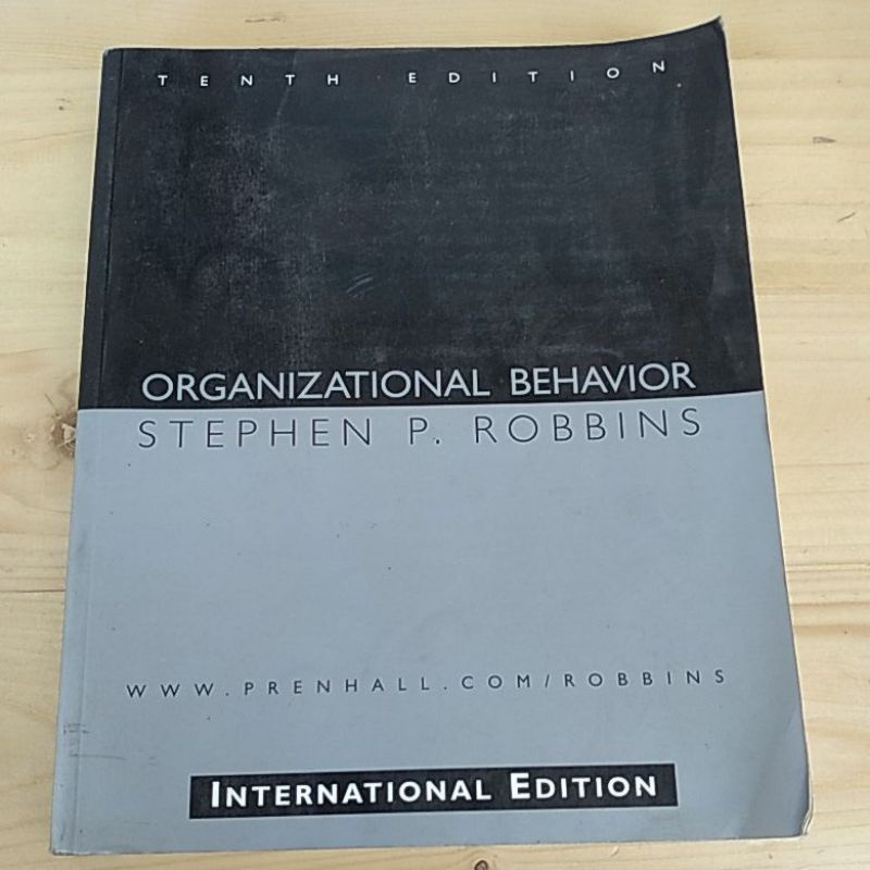Jual BUKU ORGANIZATIONAL BEHAVIOR STEPHEN P. ROBBINS INTERNATIONAL ...