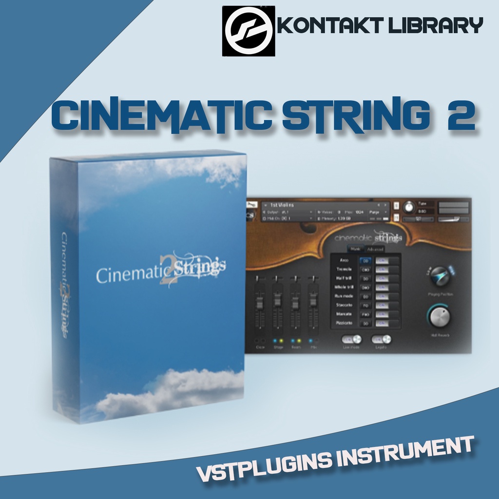 Jual CINEMATIC STRING 2 Kontakt Library | Shopee Indonesia