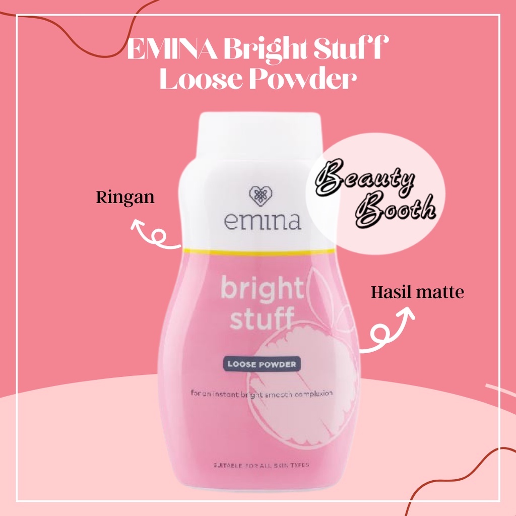 Jual EMINA Bright Stuff Loose Powder 55gr - Beauty Booth Beautybooth ...
