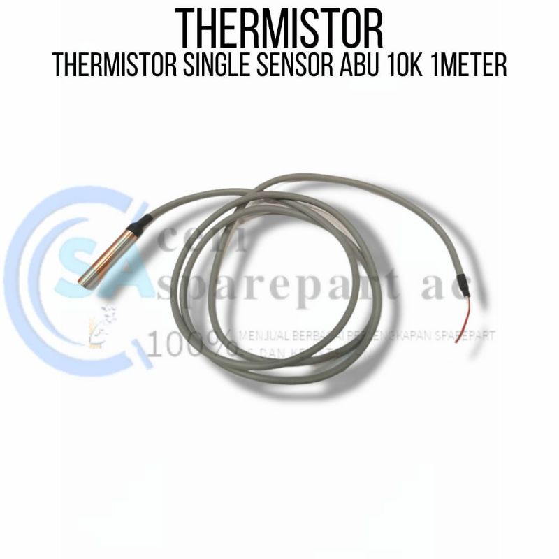 Jual Thermistor single abu pipa sensor termistor sensor 10K MULTI ...