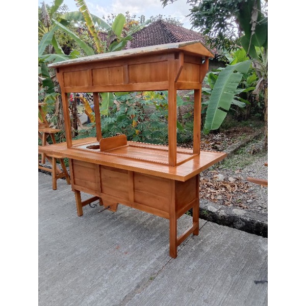 Jual Gerobak angkringan grobak kayu grobak kopi atau robang angkringan ...