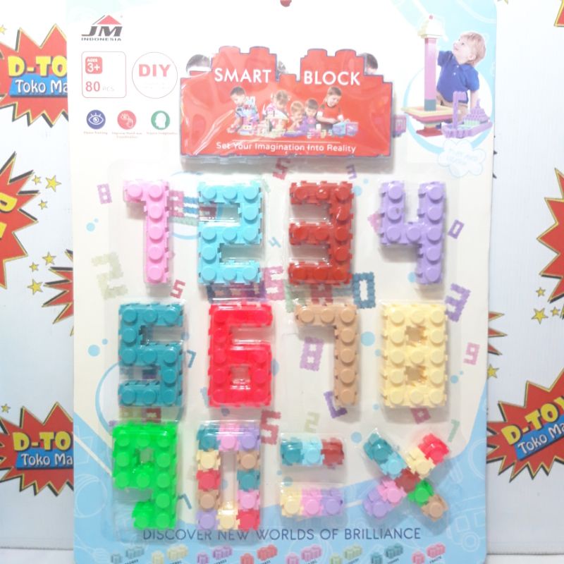 Jual Smart block puzzle angka dan huruf abjad | Shopee Indonesia
