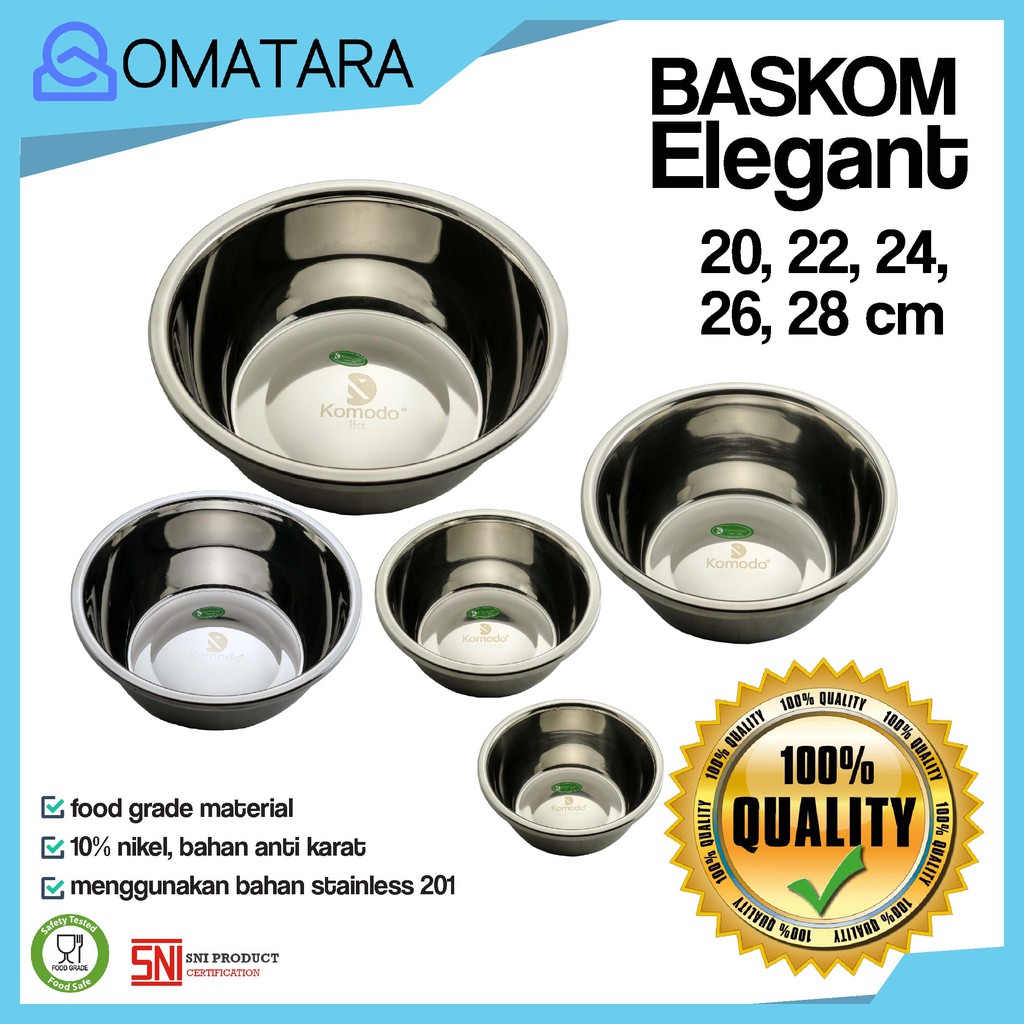 Jual Baskom Stainless Terlengkap & Harga Terbaru Juni 2026 | Shopee ...