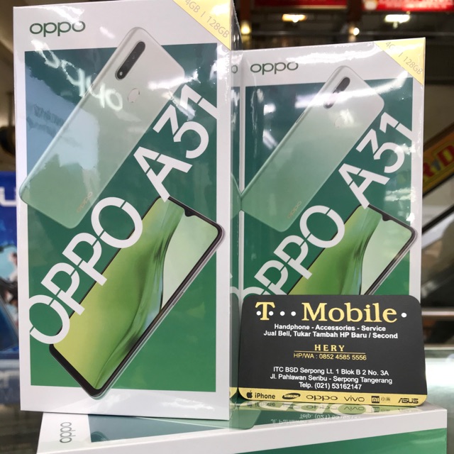 Jual OPPO A31 CPH2015 MYSTERY BLACK RAM 4GB 128GB - GARANSI RESMI OPPO ...
