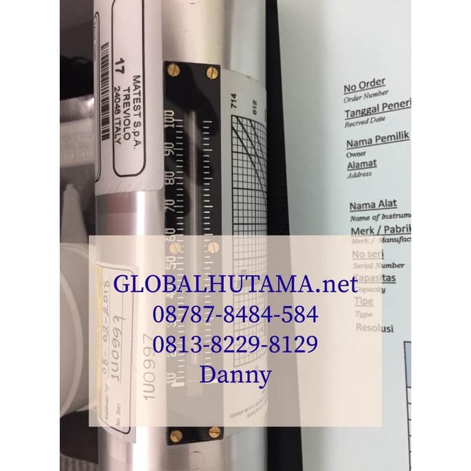 Jual Hammer Test Matest C380 / C 380 / C-380 (Kalibrasi Kan) | Shopee ...