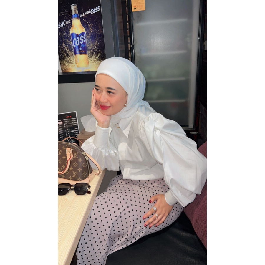 Jual MELVI BLOUSE BY MAEZULA KEMEJA KERJA KULIAH PEREMPUAN WANITA ...