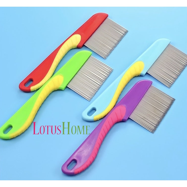 Jual Sisir Kutu Logam / Serit Logam Kutu Dan Ketombe Gagang Panjang ...