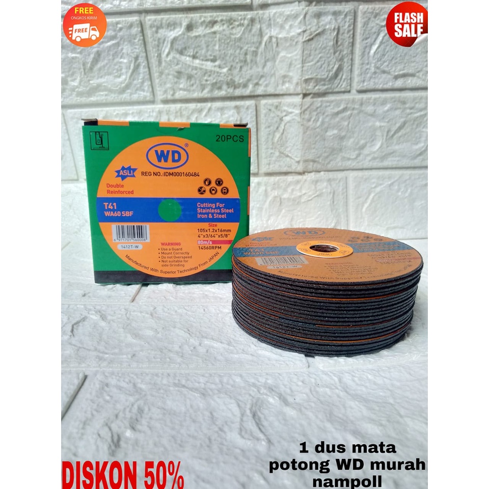 Jual batu potong wd batu wd 1 dus batu potong wd 20 pcs Batu Potong WD ...