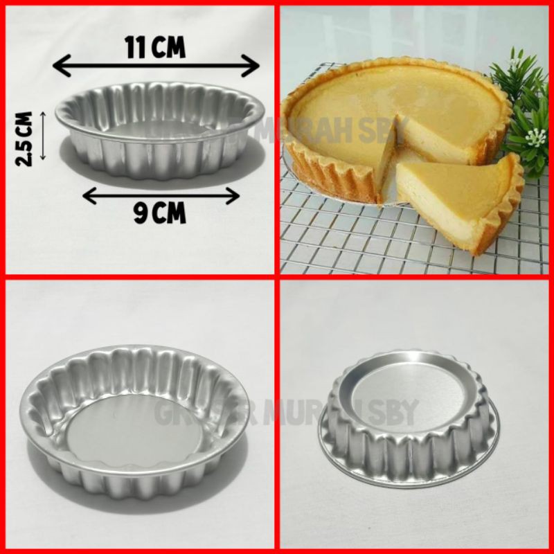 Jual Cetakan pie susu / cetakan pie bali / cetakan pie buah gelombang ...