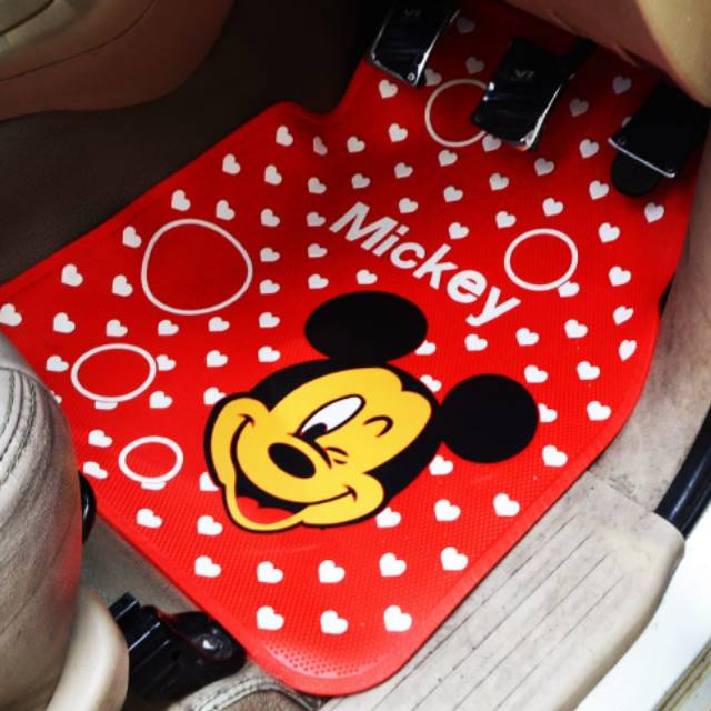 Jual KARPET MOBIL MICKEY MOUSE | Shopee Indonesia