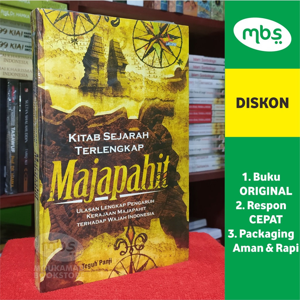 Jual BUKU KITAB SEJARAH TERLENGKAP MAJAPAHIT - Ulasan Lengkap Pengaruh Kerajaan Majapahit ...