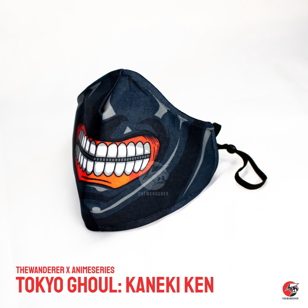 Jual TheWanderer x Tokyo Ghoul Masker Anime FULLPRINT+ 3 Lapis dengan ...