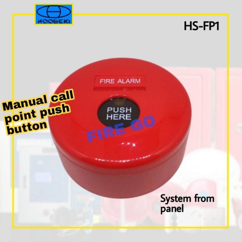 Jual manual push button Hoseki fire alarm tombol tekan manua | Shopee ...