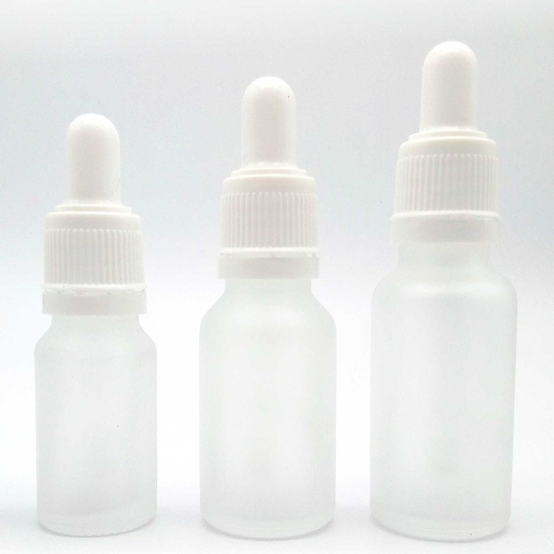 Jual [MINIM 50PCS] BOTOL PIPET 30ml KACA DOFF FROSTED DOF FROZEN ...