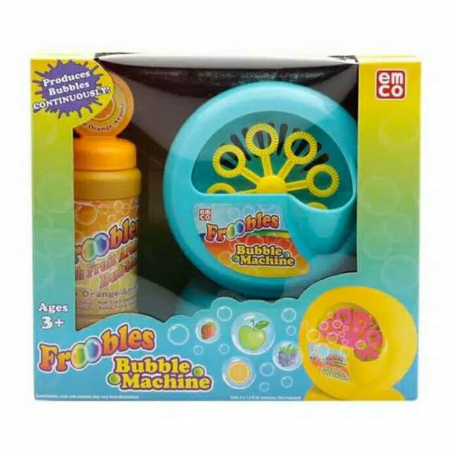 Jual FROOBLES bubble machine by emco | Shopee Indonesia