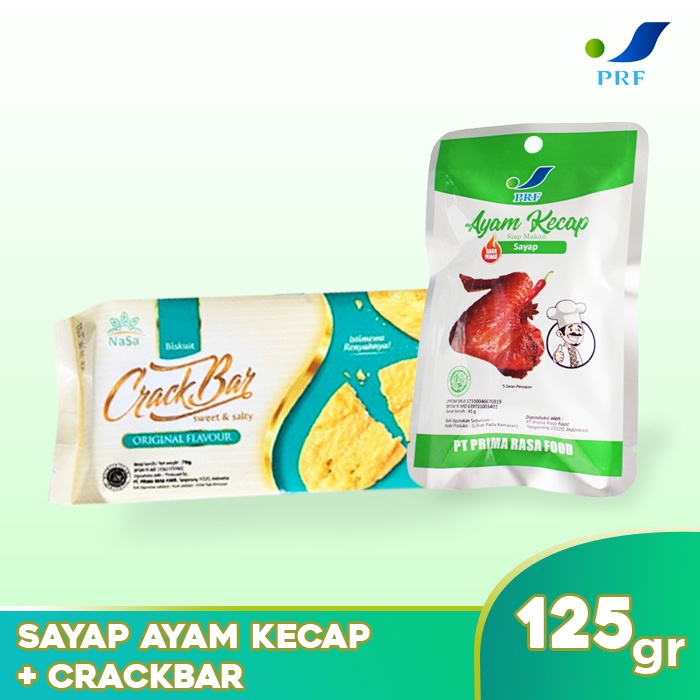 Jual Prima Rasa Food - Sayap Ayam Kecap + Crackbar Siap Makan - Makanan ...