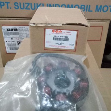 Jual Spul Spull Stator Assy Suzuki Satria Fu 150 Karbu 32101-25G10-000 Orginal SGP | Shopee ...