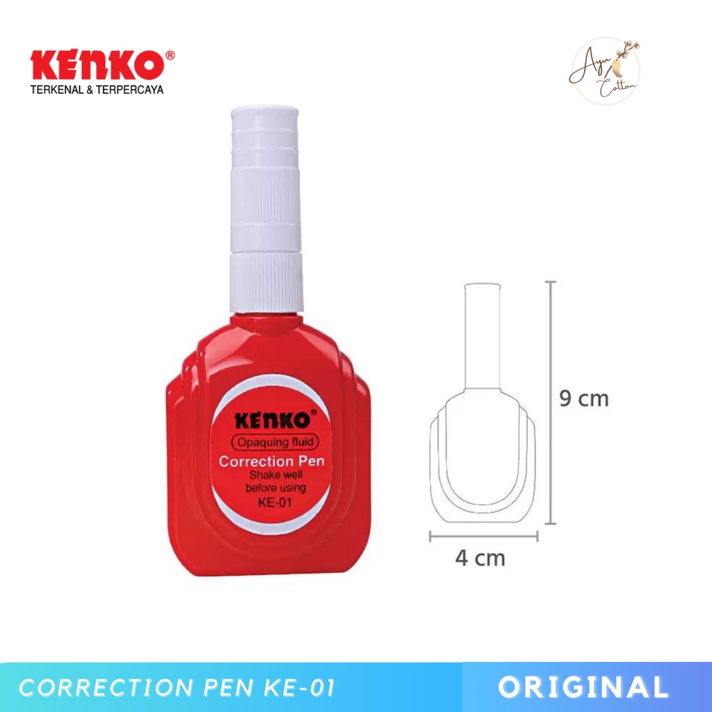 Jual Tipe-Ex kenko correction pen / Tipe X / Tipex Cair Correction ...