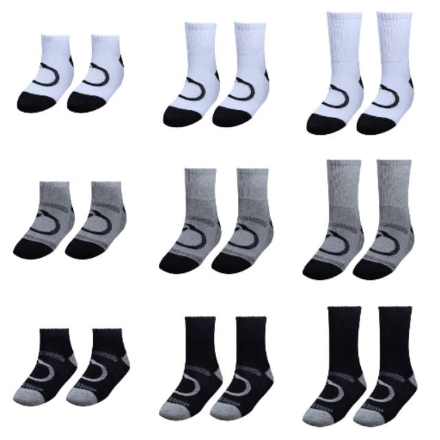 Jual Kaoskaki Ortuseight RAPID SOCKS - Black Grey White Original Ortus ...