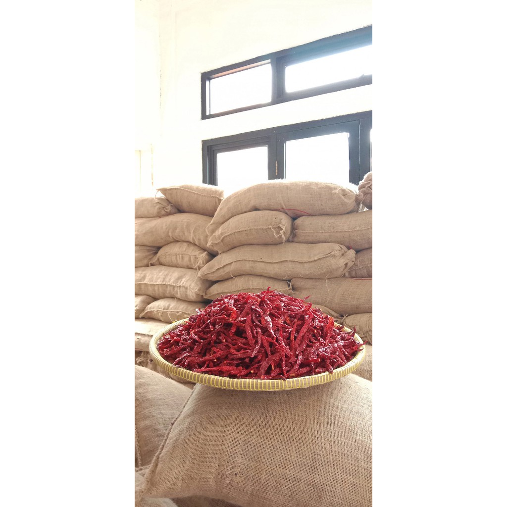 Jual CABE KERING KERITING INDIA KEMASAN 1 KARUNG | Shopee Indonesia